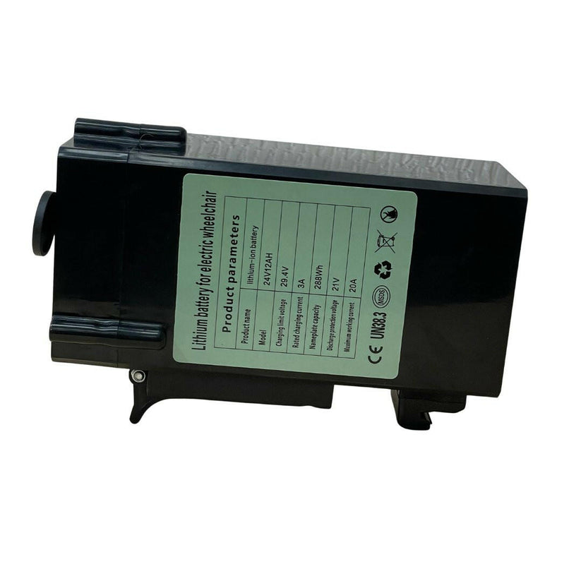 Replacement Electric Wheelchair Battery Lithium-ion 24V 12Ah V2