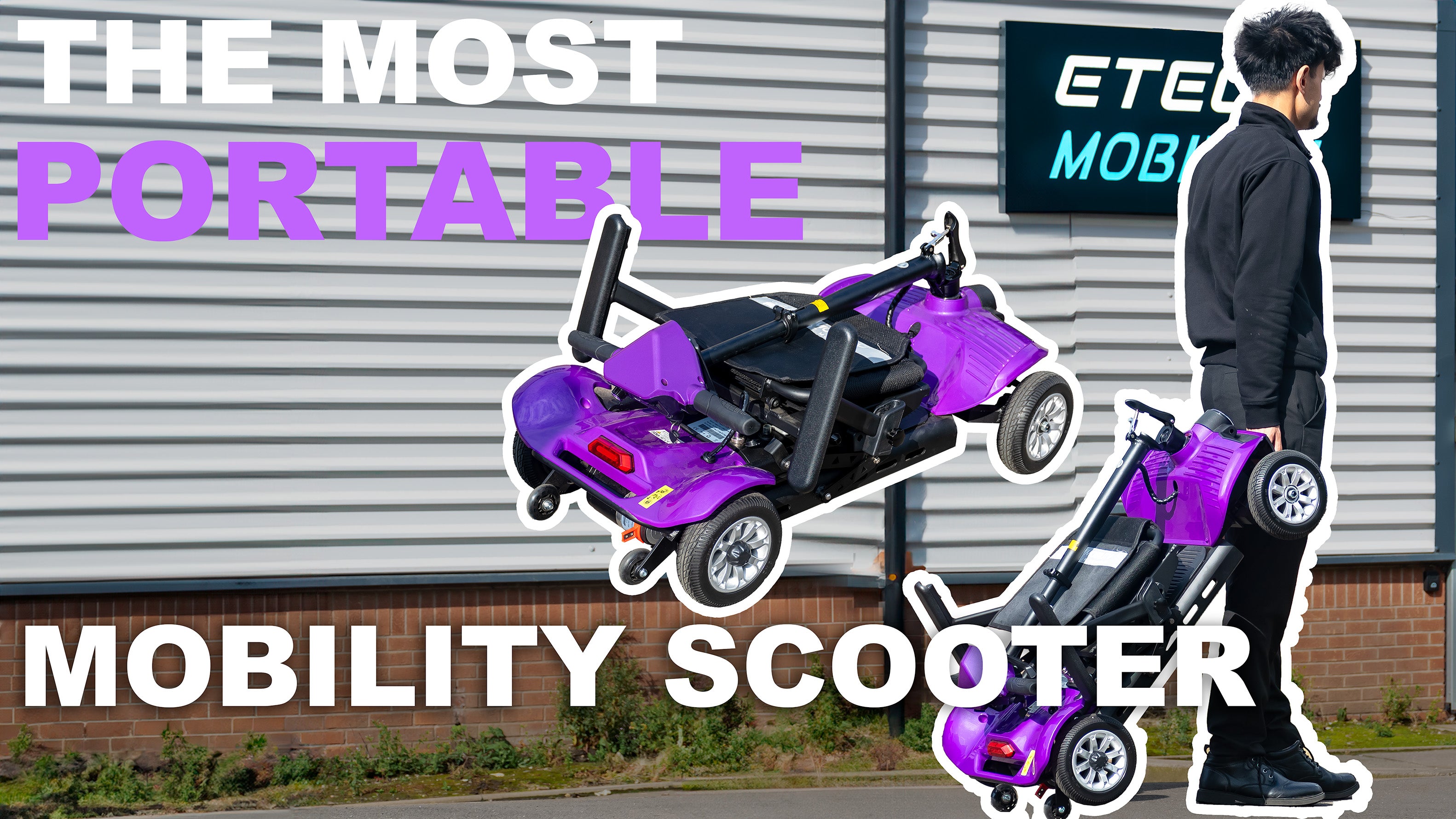 Lightweight Mobility Scooters – Etech Mobility UK