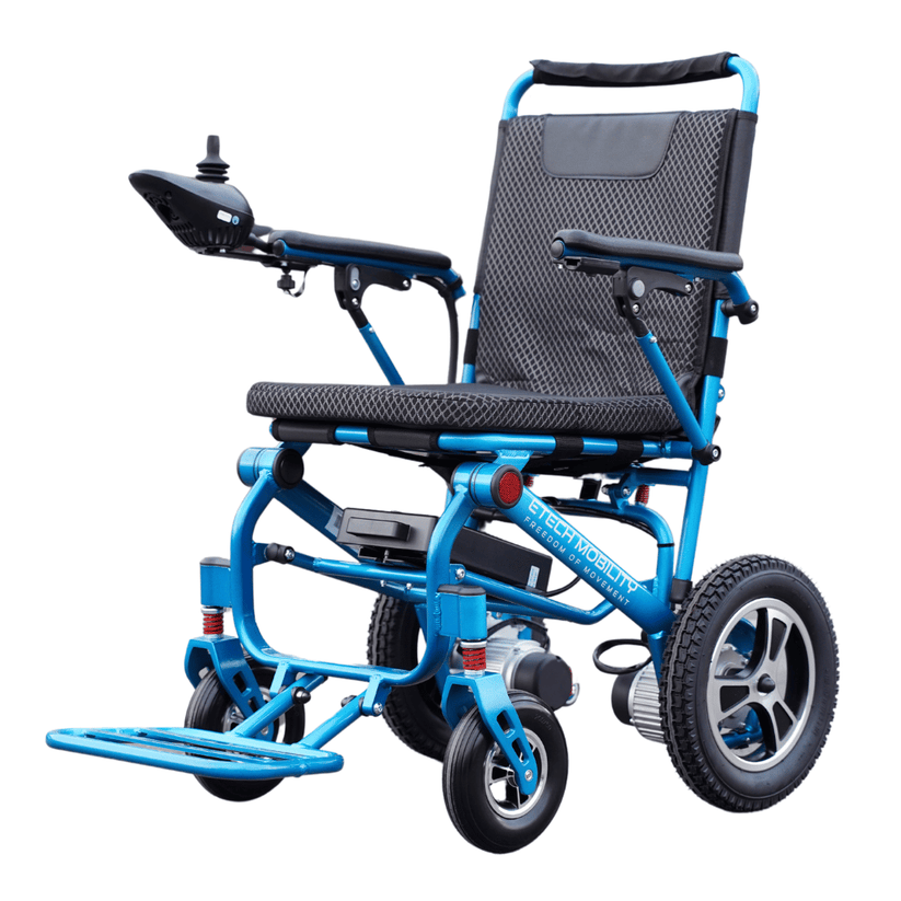 Lightweight Folding Electric Wheelchair | Etech Mobility LiteMax 2
