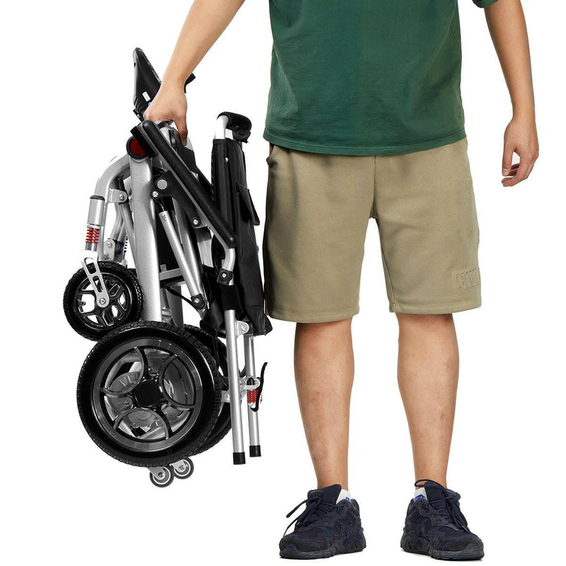 Lightweight Folding Electric Wheelchair | Etech Mobility LiteMax 2 ...